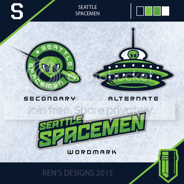 SEATTLE SPACEMEN - Concepts - Chris Creamer's Sports Logos Community ...